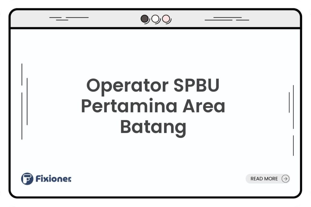Operator SPBU Pertamina Area Batang [mount]
