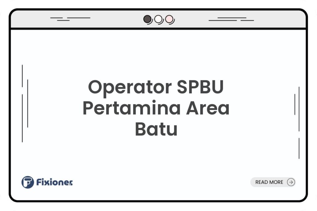 Operator SPBU Pertamina Area Batu [mount]