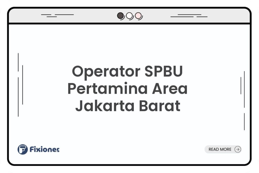 Operator SPBU Pertamina Area Jakarta Barat [mount]