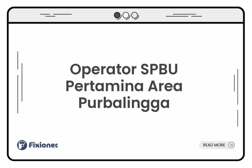 Operator SPBU Pertamina Area Purbalingga Desember 2024