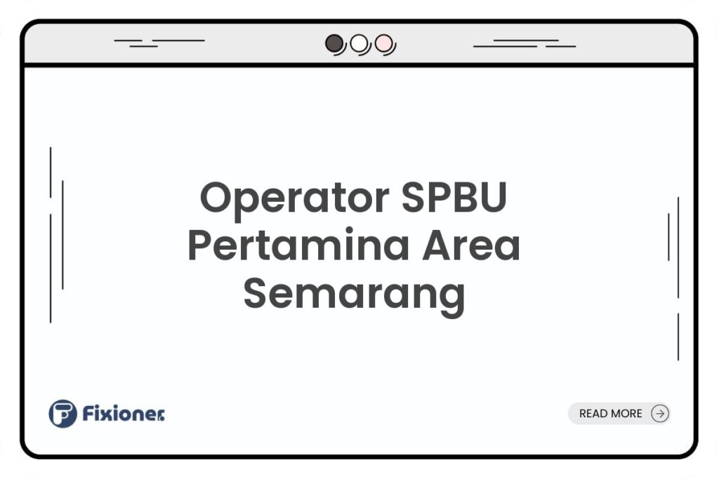 Operator SPBU Pertamina Area Semarang [mount]