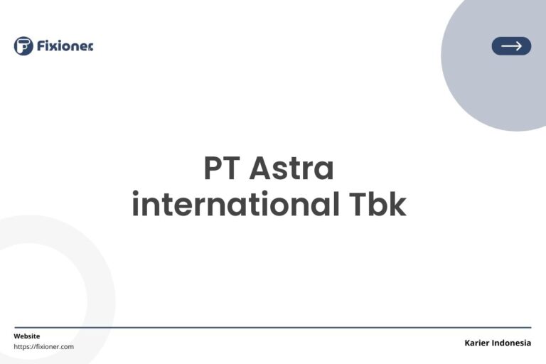 Profil PT Astra international Tbk