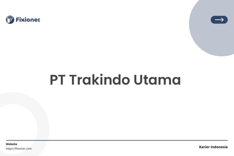 Profil PT Trakindo Utama