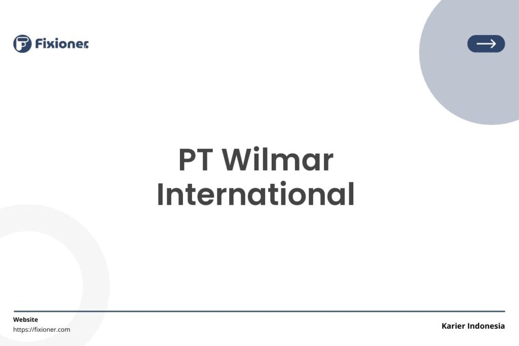 Profil PT Wilmar International